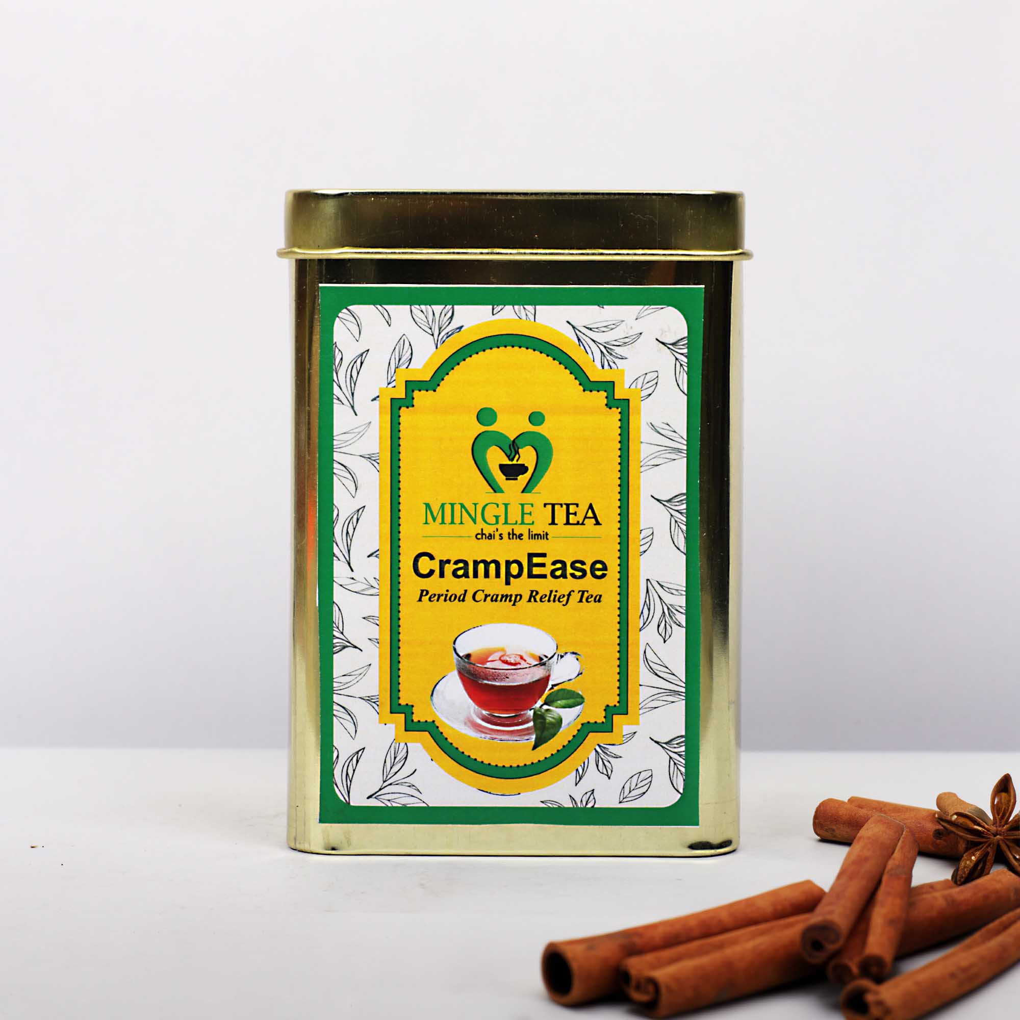 FM00024 - Cramp Ease | Periods Cramp Relief Green Tea | 100g